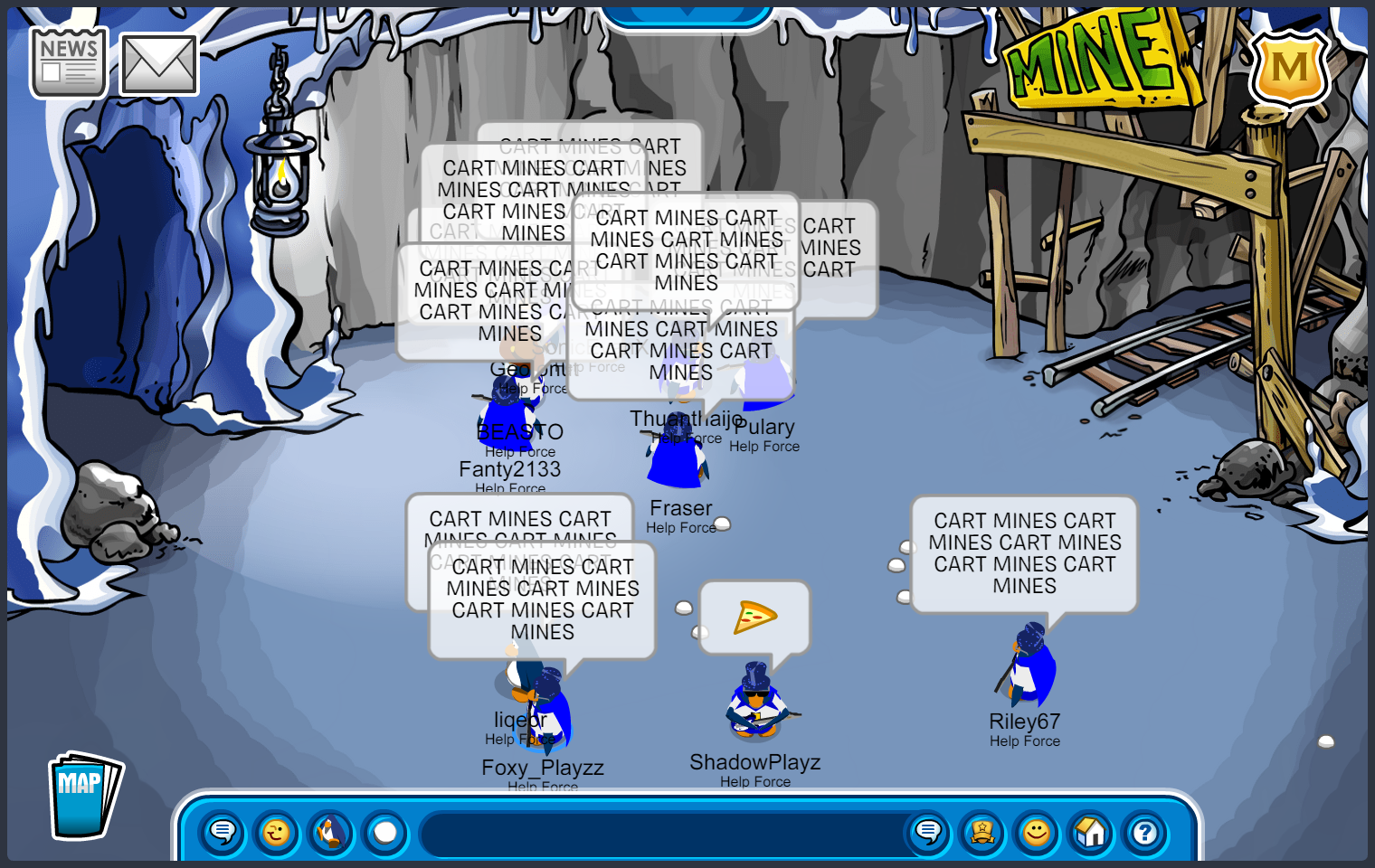 [INT] GAME 1: CART SURFER CONTEST » The Help Force