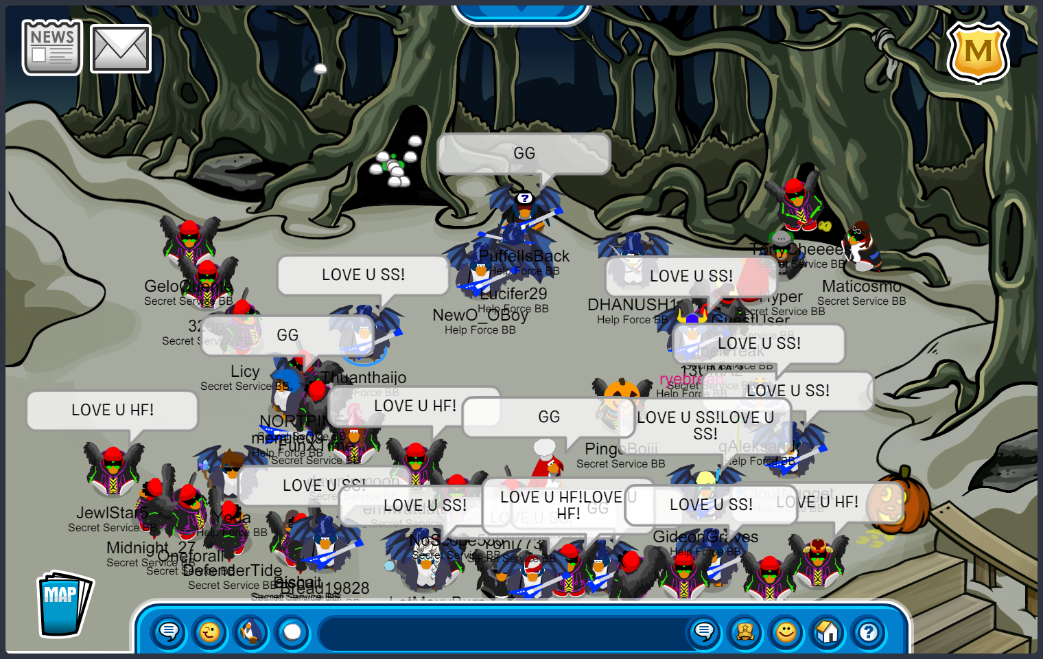 [EU] PRACTICE BATTLE VS SECRET SERVICE » The Help Force