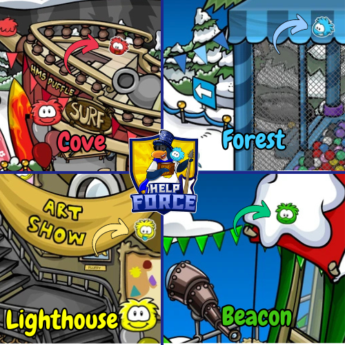 Puffle Party 2025 Guide » The Help Force