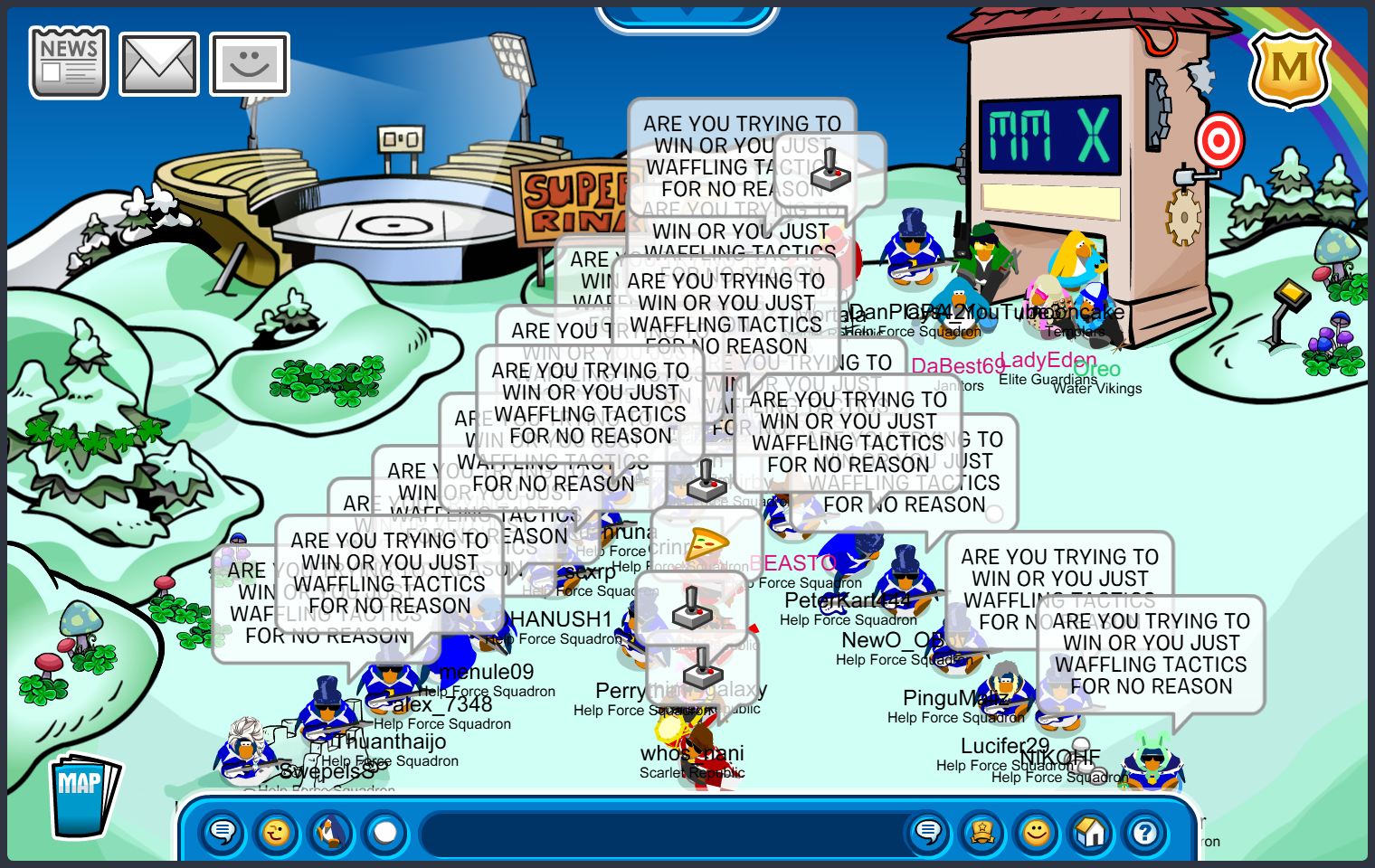 [EU] MARCH MADNESS X QUALIFIERS ROUND: HELP FORCE VS SCARLET REPUBLIC » The Help Force