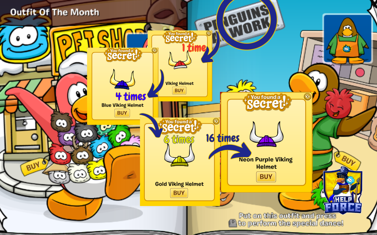 March 2025 Secrets – Club Penguin Journey Style Catalogue » The Help Force