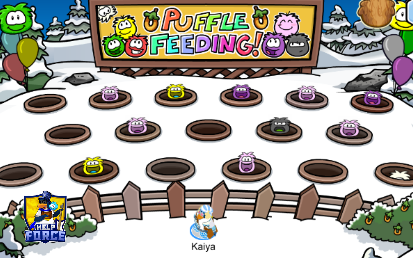 Puffle Party 2025 Guide » The Help Force