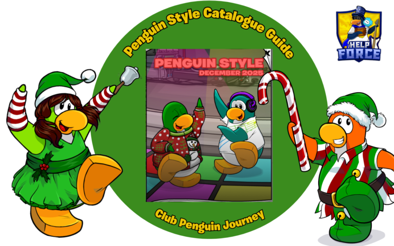 Club Penguin Journey: December 2025 Penguin Style Catalogue Guide » The ...